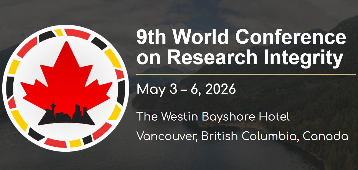 Join the Global Dialogue on Research Integrity at the 9th WCRI in ...